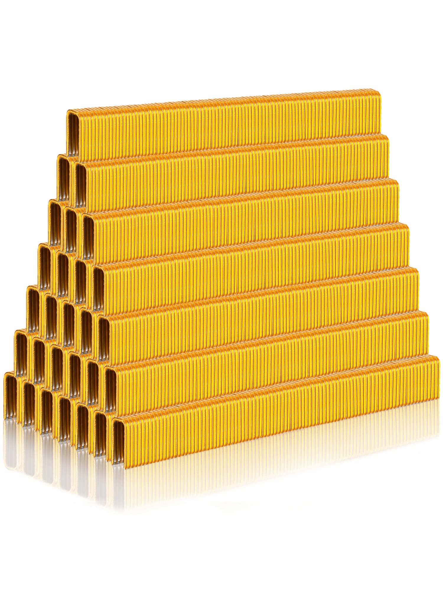 Snapklik.com : Tinlade 7500 Counts 18 Gauge 1/2 X 1/4 Inch Gold ...