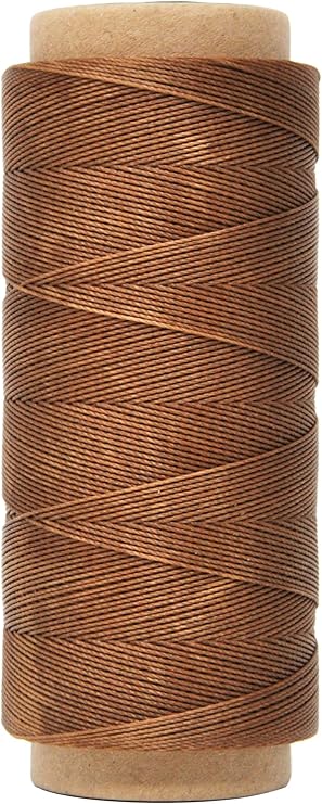 Amazon.com: Round Waxed Thread for Leather Sewing - Leather Thread Wax ...