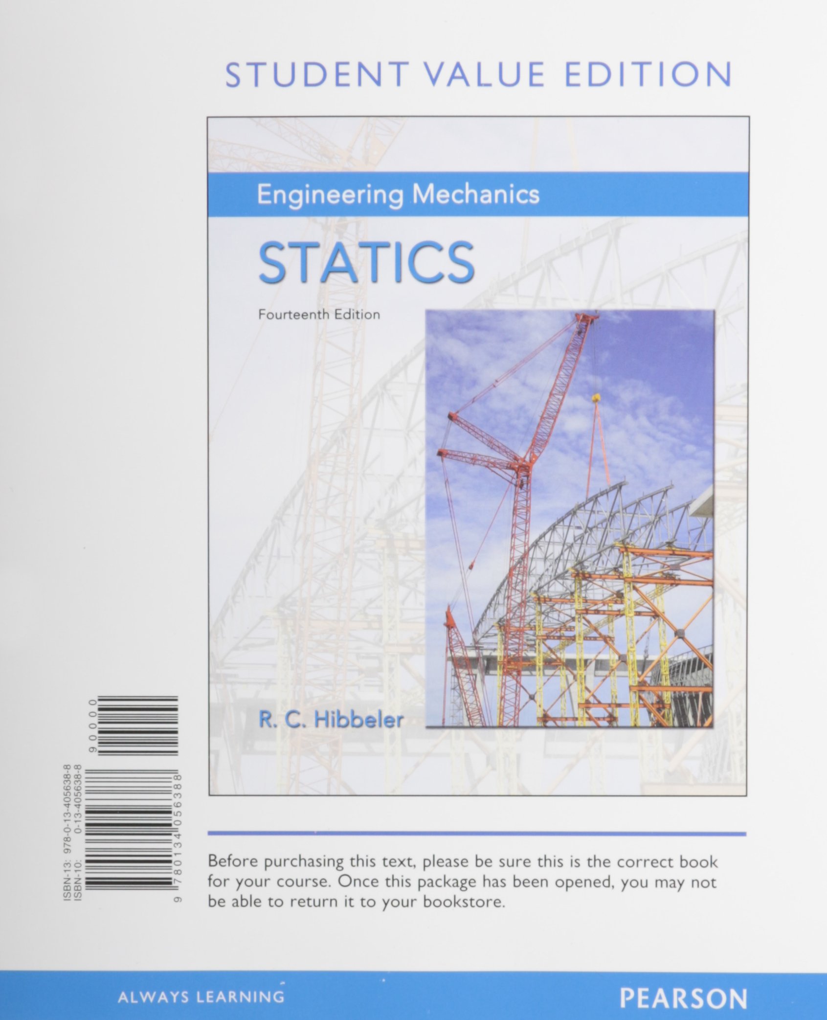 Amazon.com: Engineering Mechanics: Statics, Student Value Edition ...