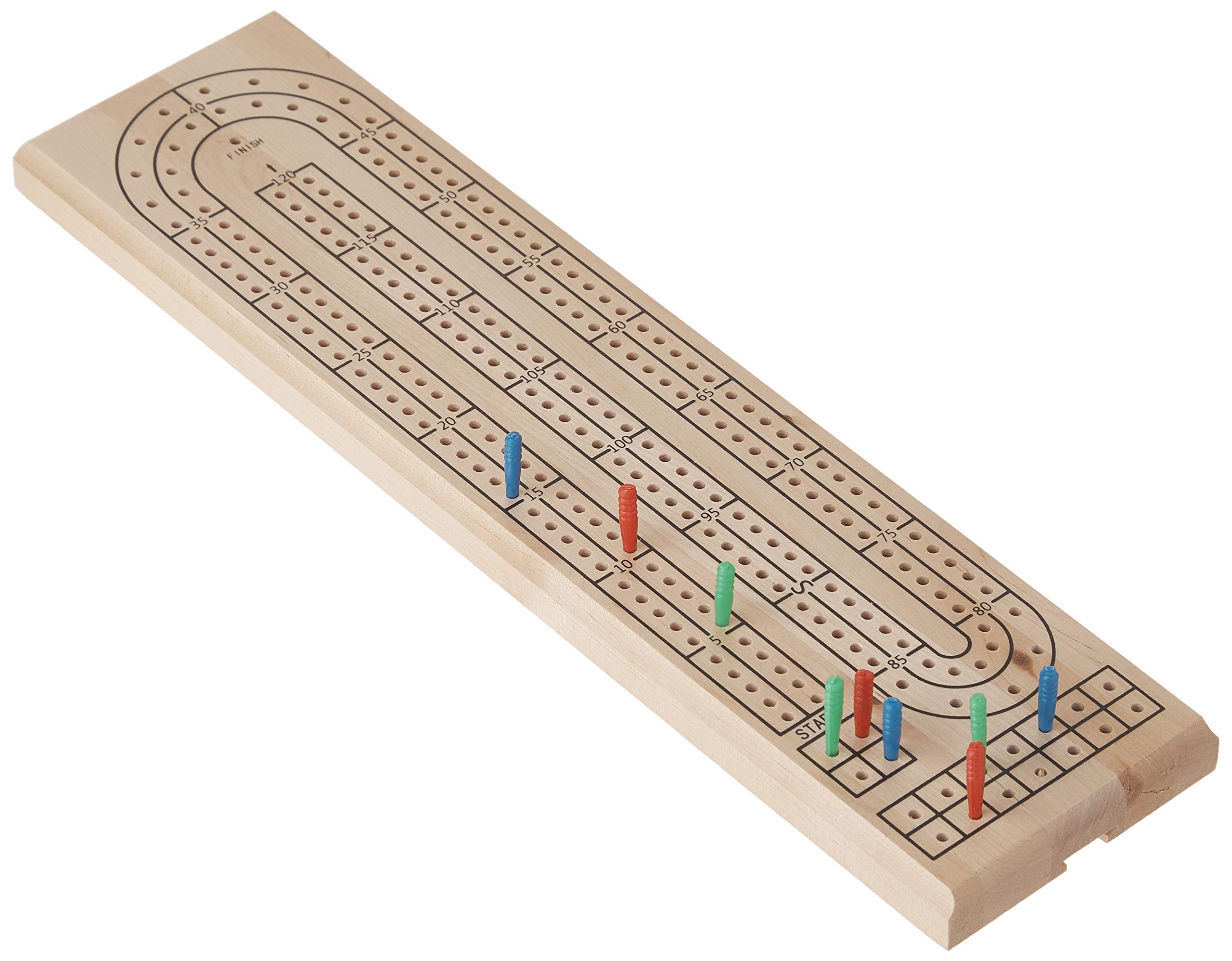 2 Track Cribbage Board-Cribbage-Wood Cribbage Board-Cribbage Boards ...