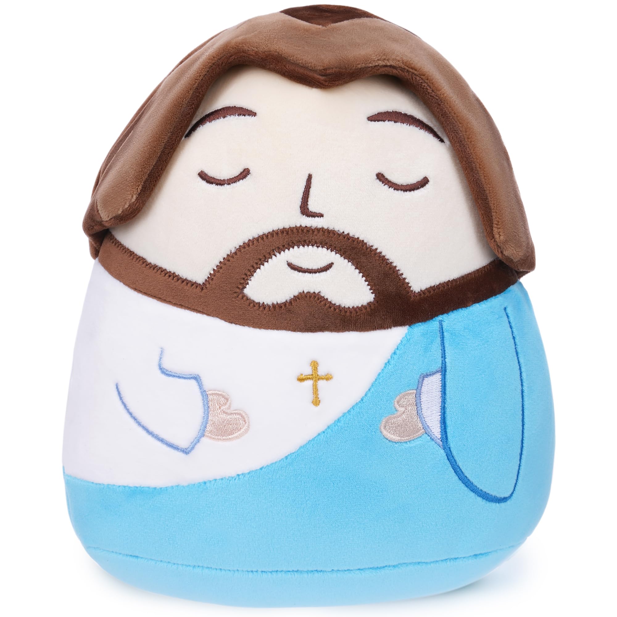 Amazon.com: SEAOPOP Jesus Plush Stuffed Doll: My Friend Jesus Plushie ...