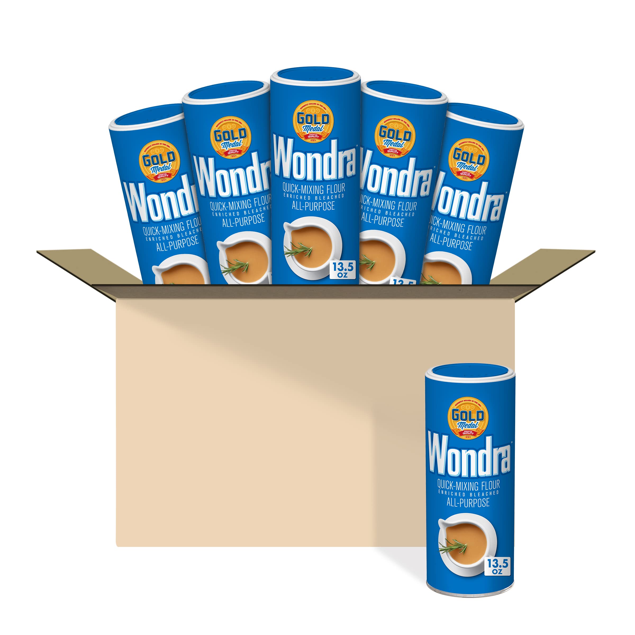 Snapklik.com : Gold Medal Wondra Quick Mixing All Purpose Flour, 13.5 Oz