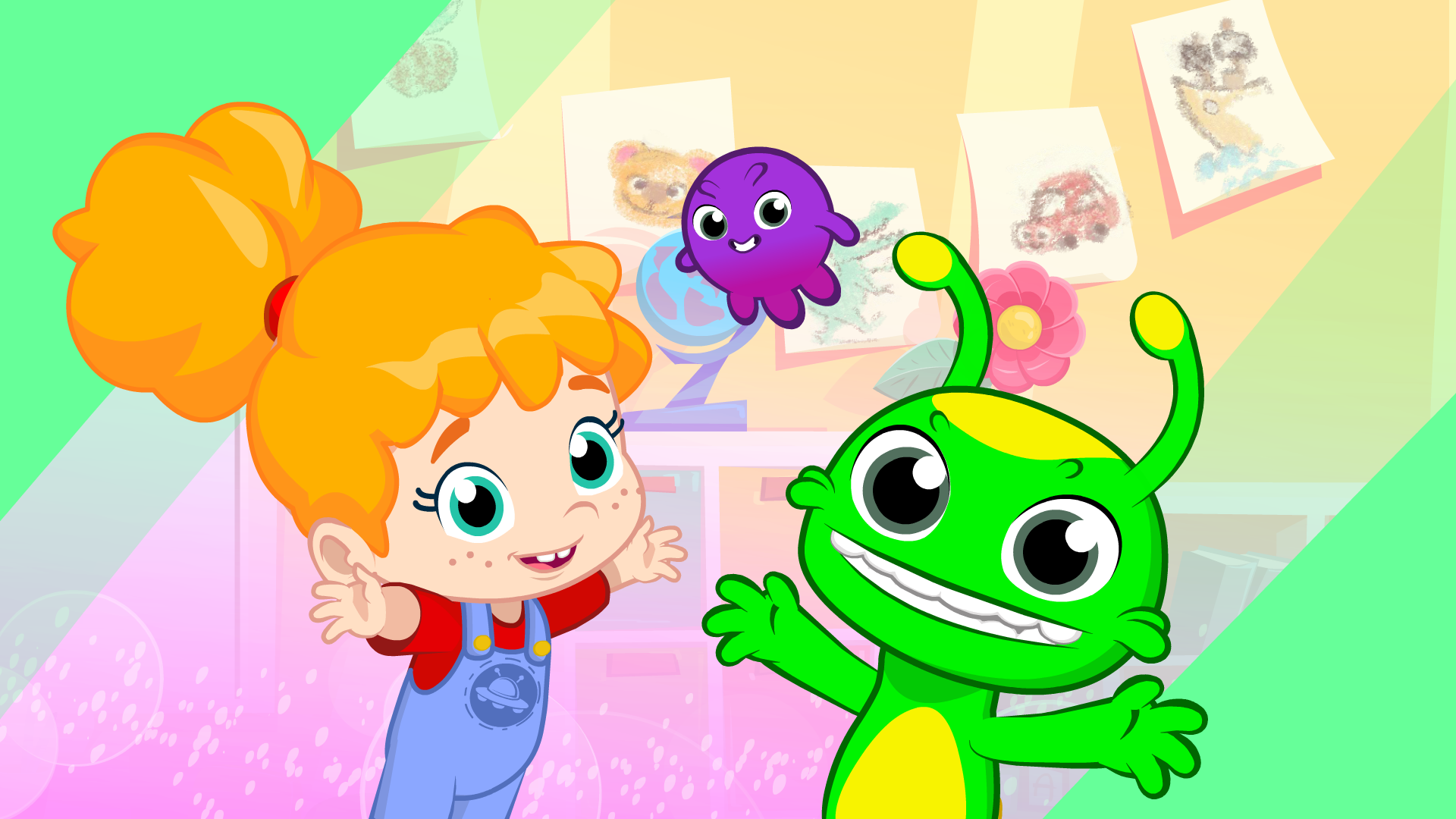 Groovy The Martian - Cartoon and songs for kids:Amazon.de:Appstore for ...