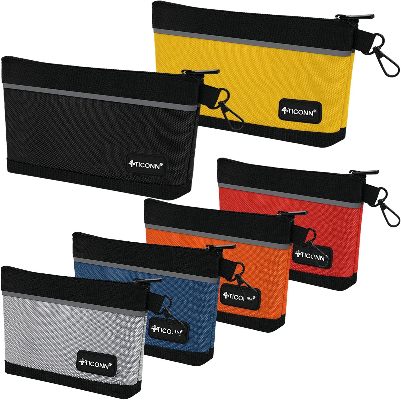 Silkfly 10 Pack Utility Tool Pouch Zipper Bag 12 x 7'' Multipurpose ...