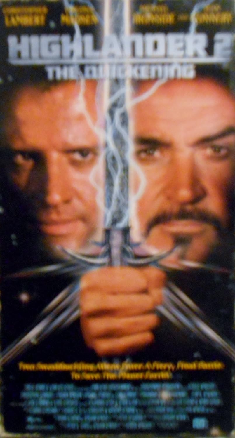 Amazon.com: Highlander 2 [VHS] : Christopher Lambert, Sean Connery ...