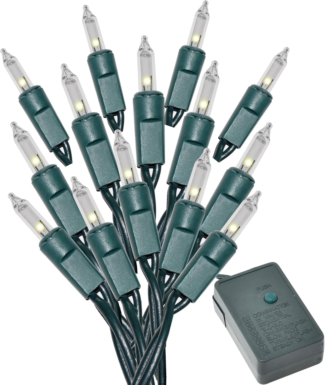 Amazon.com: Holiday Essence - Set of 140 Chasing Christmas Lights - UL ...