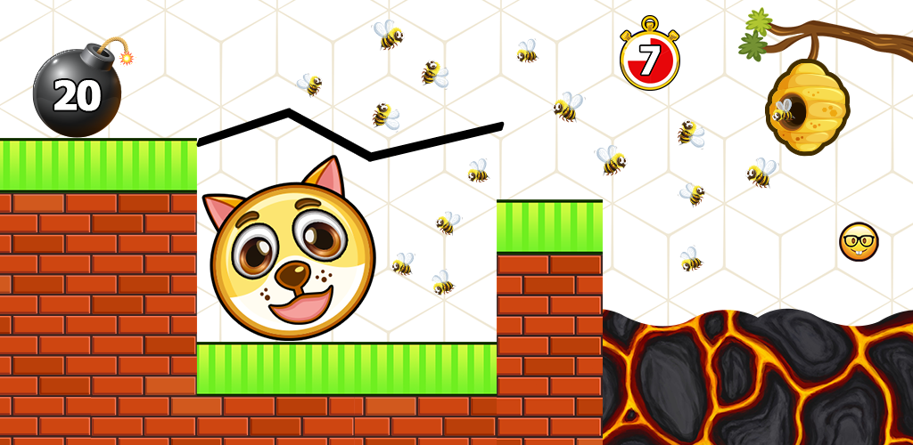 Save doge draw to save the dog is new dog rescue pet dog games 2023 ...