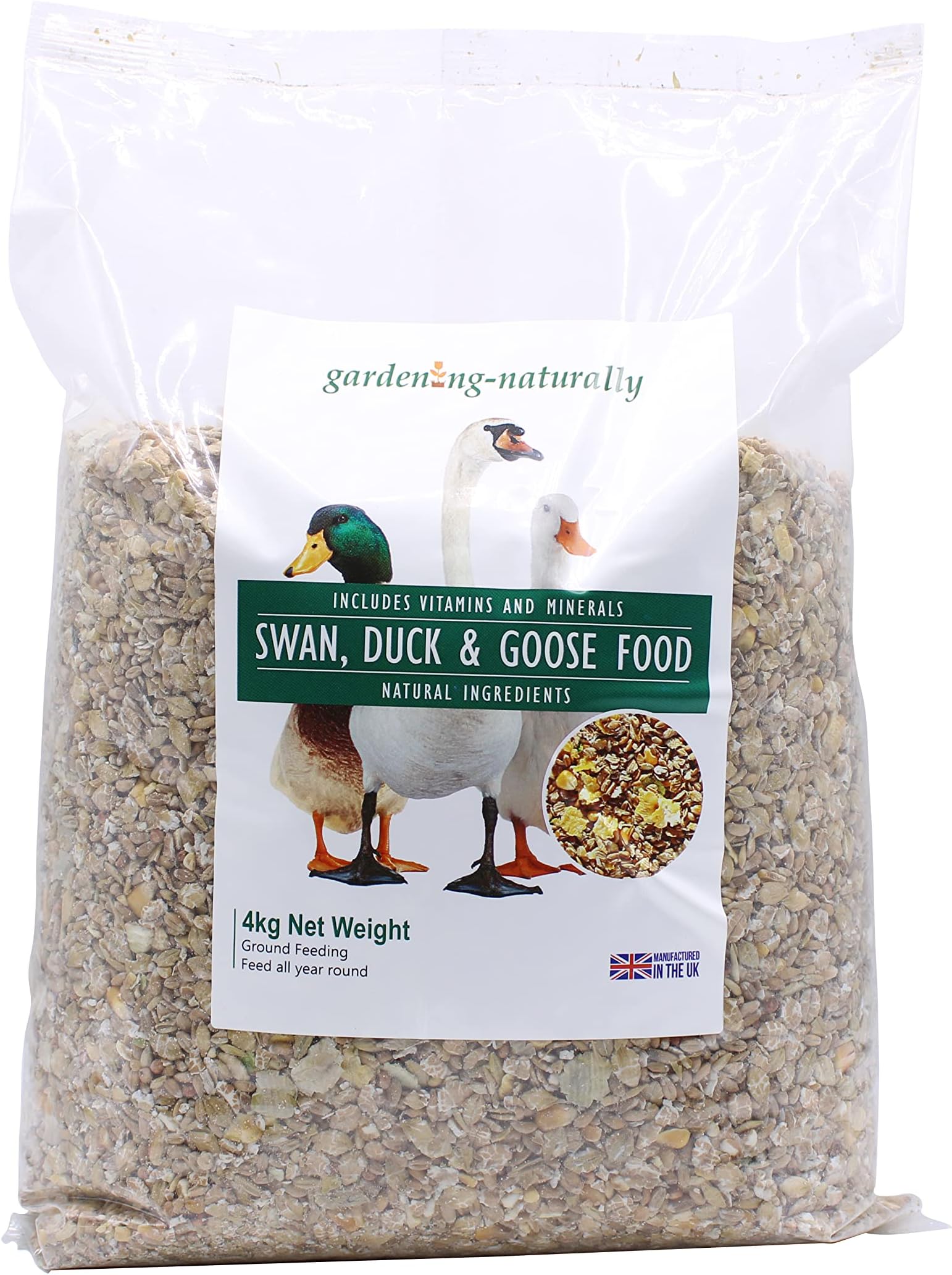 Swan, Duck And Goose Food (4kg) : Amazon.co.uk: Pet Supplies