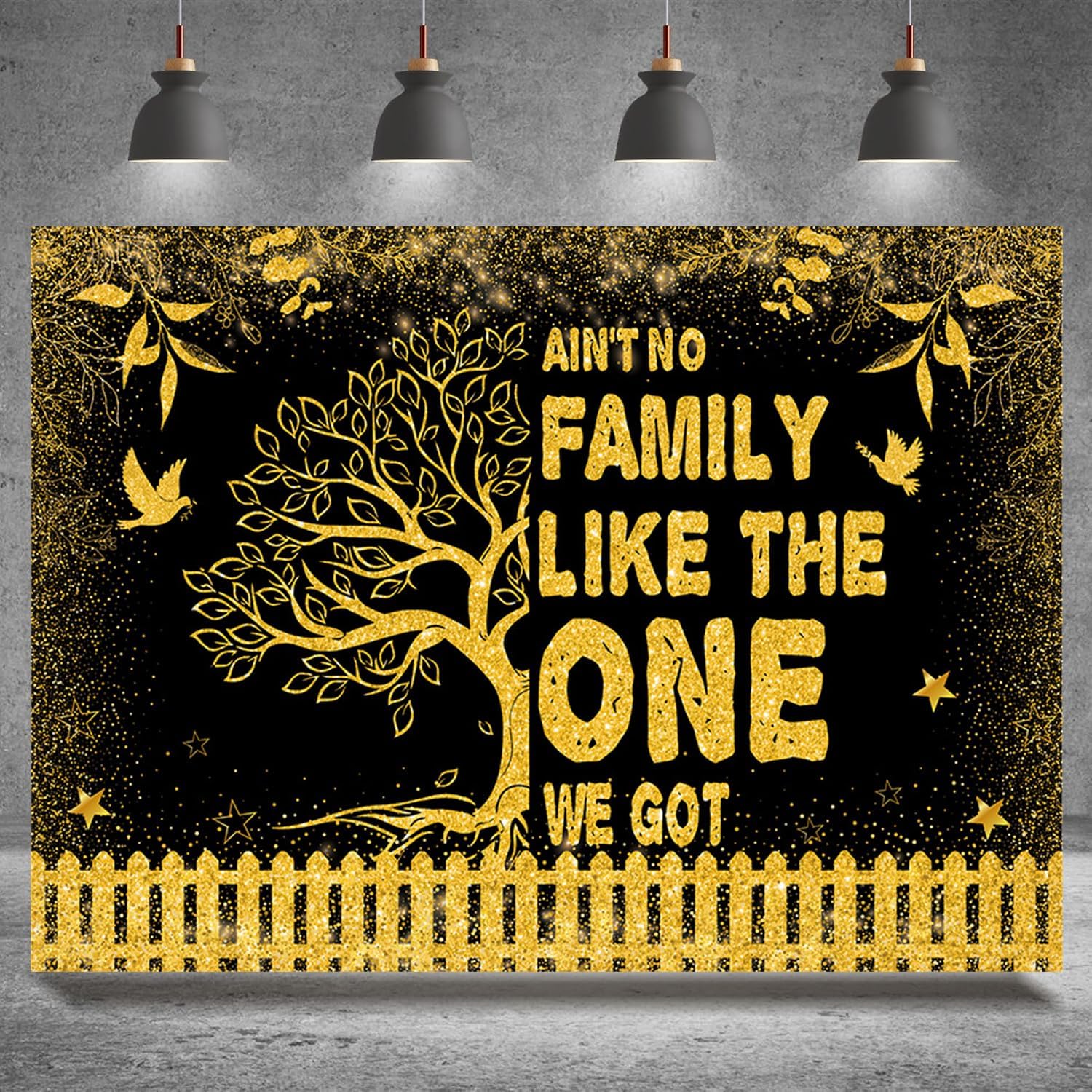 Amazon.com : Family Reunion Backdrop Welcome to Our Family Members ...