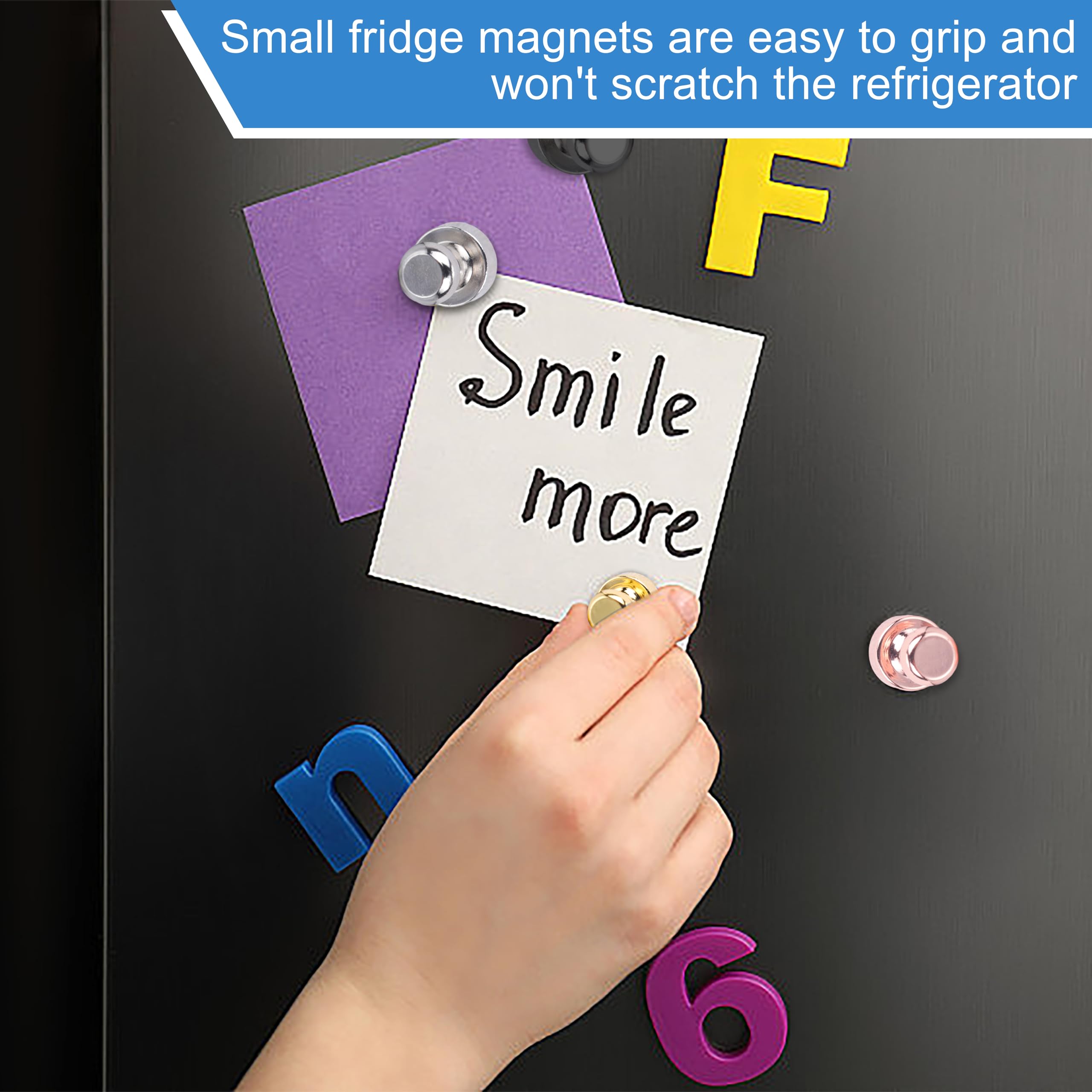 Snapklik.com : Fridge Magnets 16Pcs Refrigerator Whiteboard Small ...