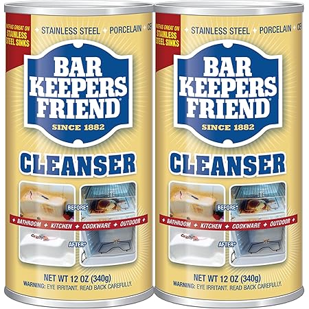 Amazon.com: Bar Keeper's Friend Multi Purpose Household Cleaner - 21 oz ...