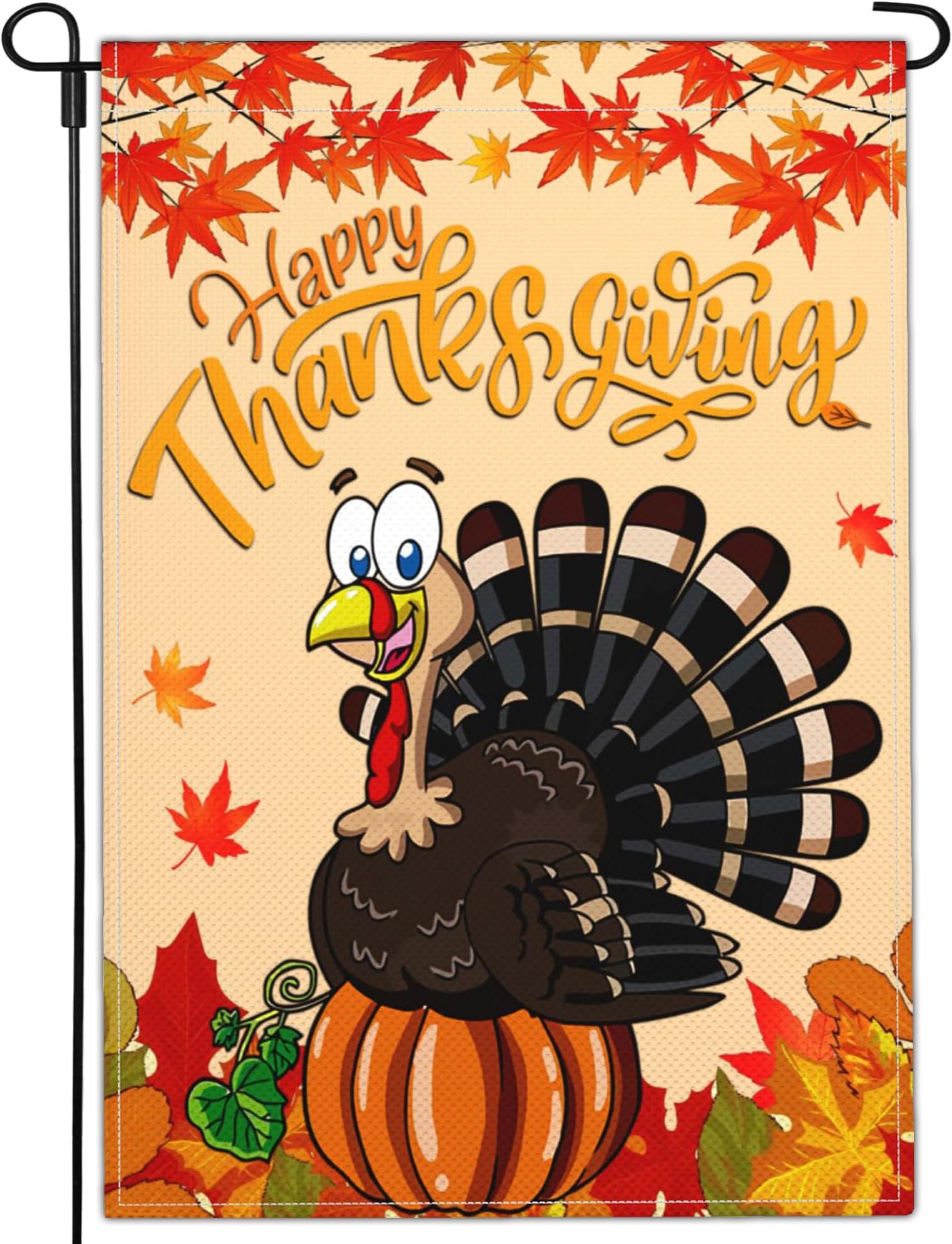 Amazon.com : Akeydeco Thanksgiving Garden Flag,Happy Thanksgiving Flags ...