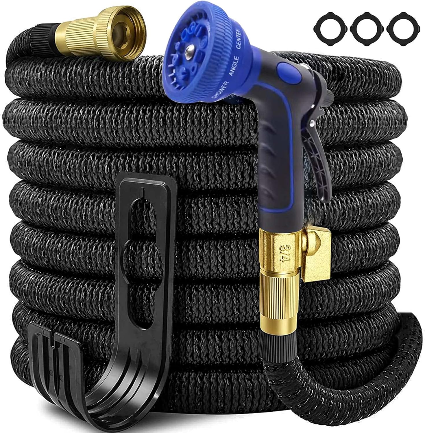 Amazon.com : 100ft Garden Hose Expandable,Flexible & Lightweight Water ...