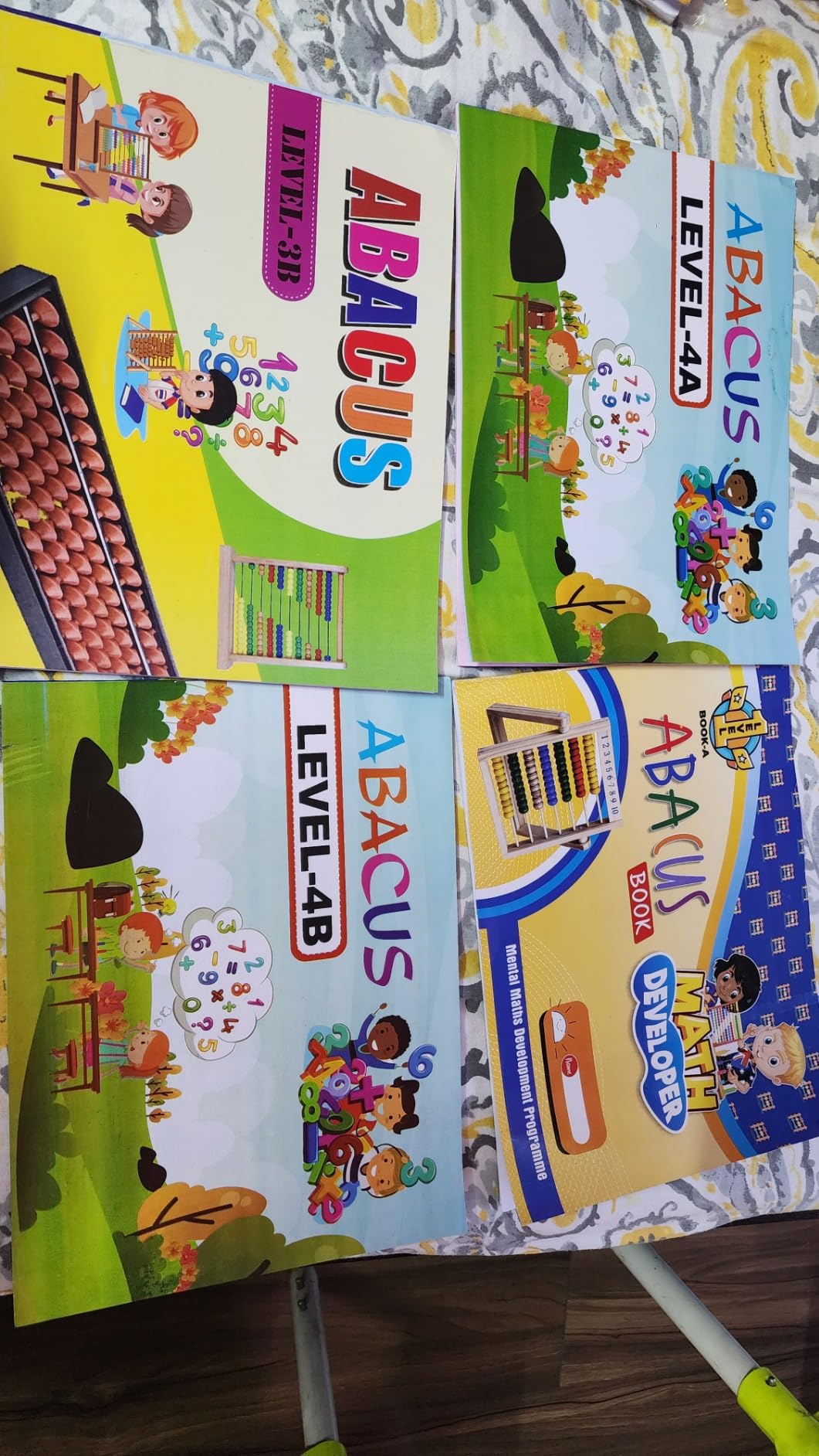 ABACUS BOOKS LEVEL 1 TO 4 ( 8 BOOKS) : ABACUS GYAN: Amazon.in: Books