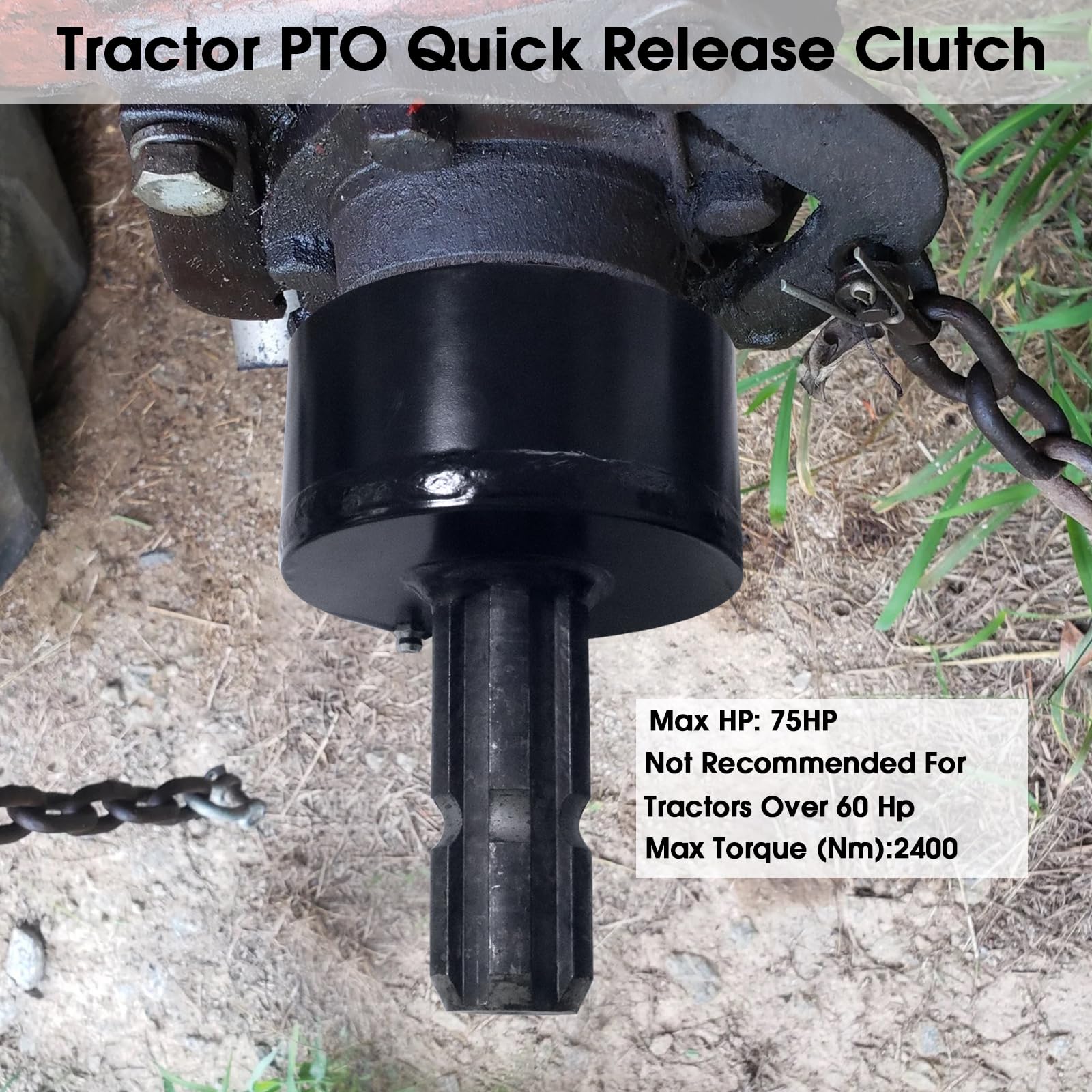 Snapklik.com : PTO Overrun Clutch, Quick Release Tractor PTO Clutch ...