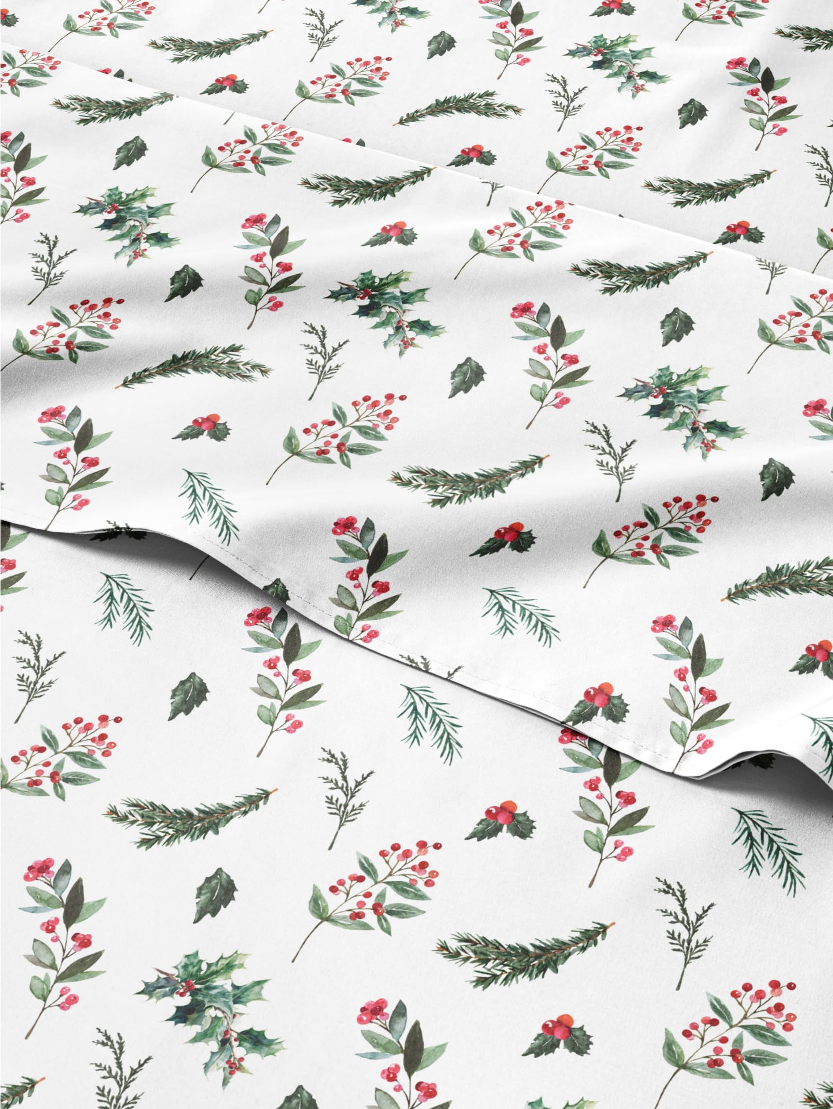 Amazon.com: Christmas Sheets Twin - 3 Piece Deep Pocket Christmas Sheet ...