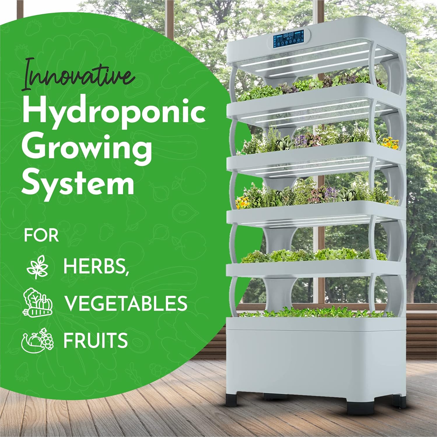 Automated Indoor Hydroponic Growing System - Kit Guinea | Ubuy