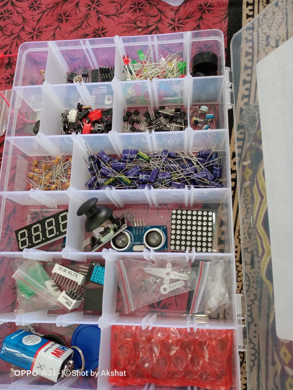 Electrobot RFID Starter Kit for UNO R3 from Knowing to Utilizing, Servo ...