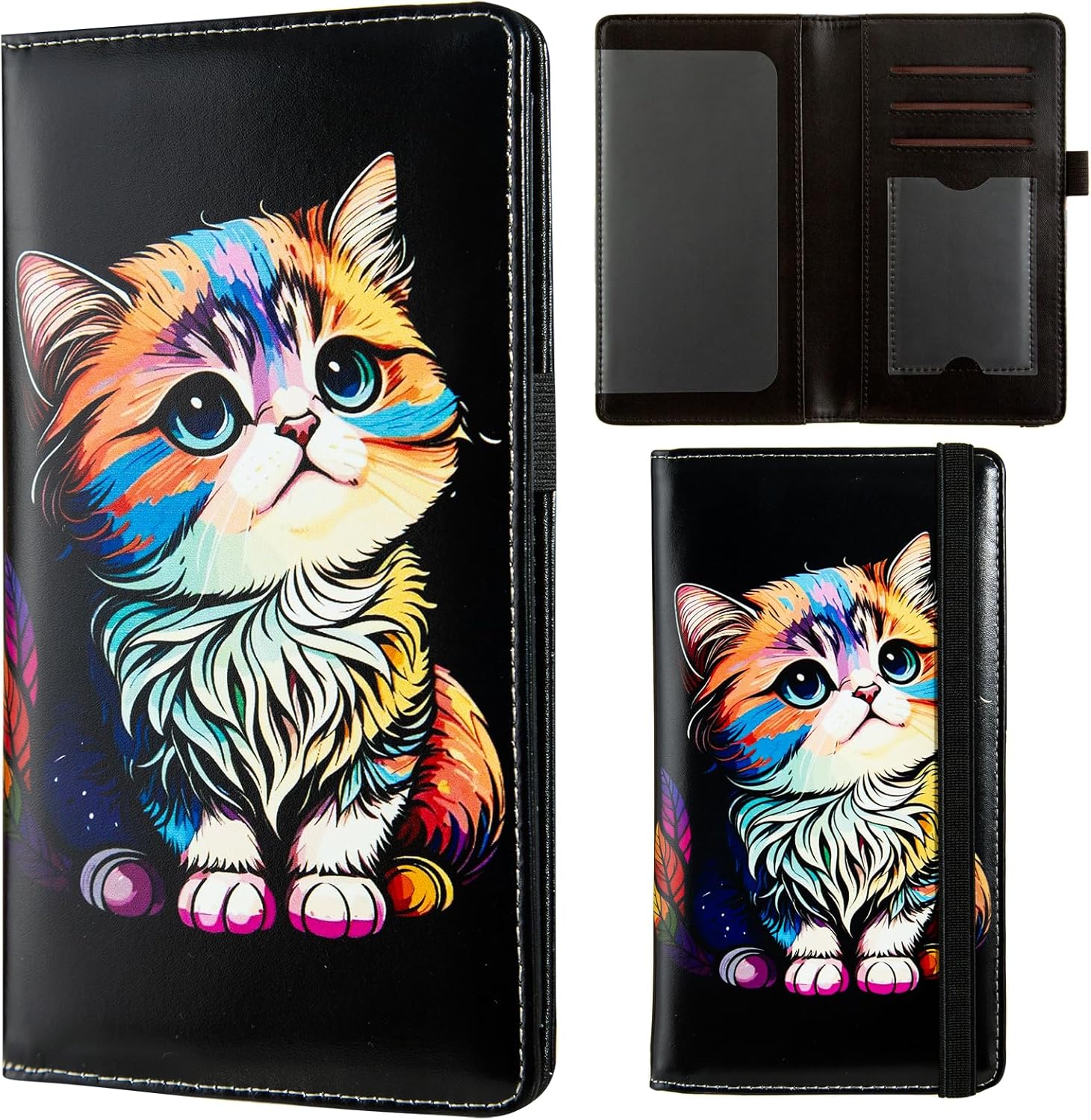 Amazon.com: ANNAMISSI checkbook cover,Checkbook Cover for Duplicate ...