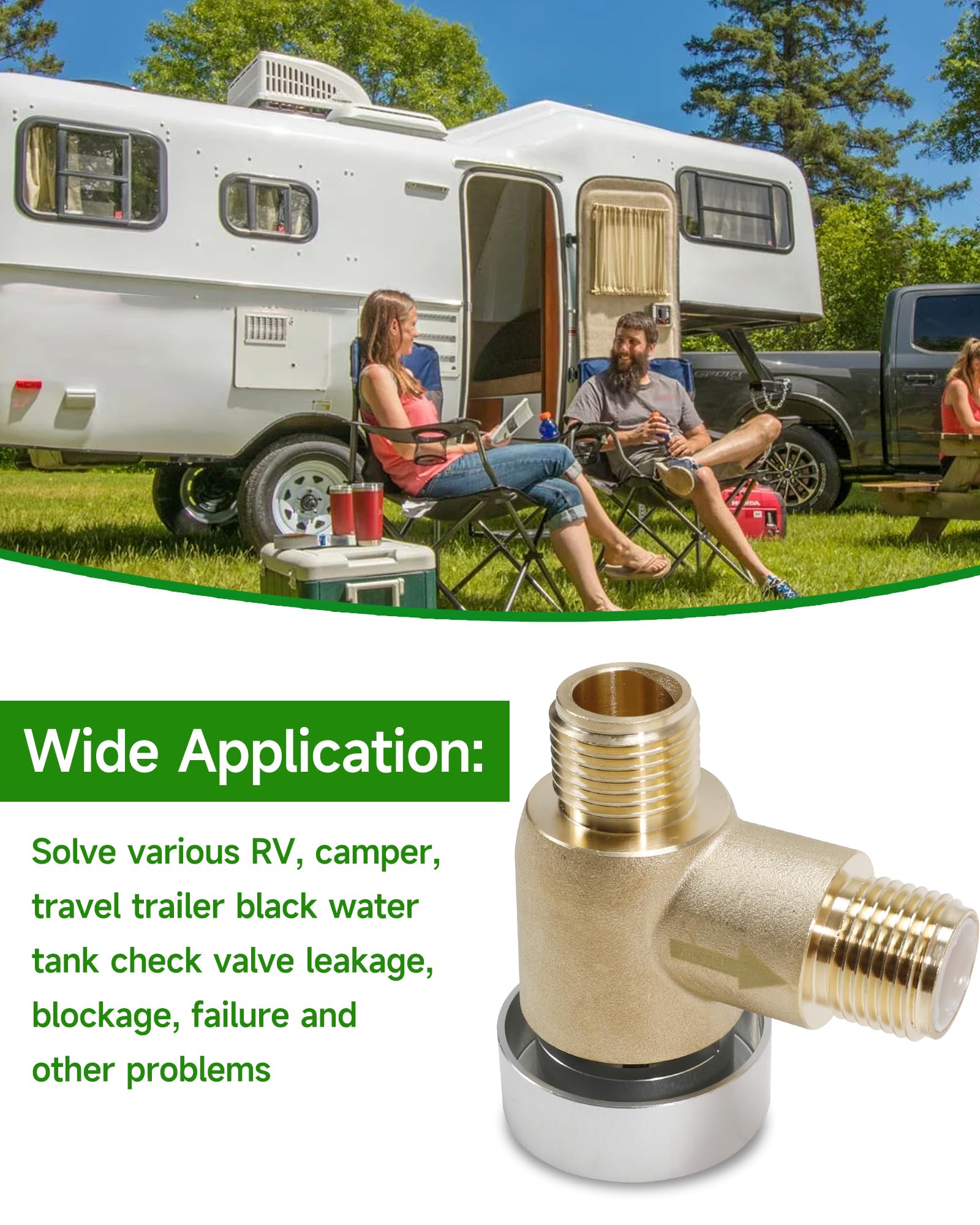 Snapklik.com : Brass RV Vacuum Breaker Check Valve, 571-VAC-CHK-A ...