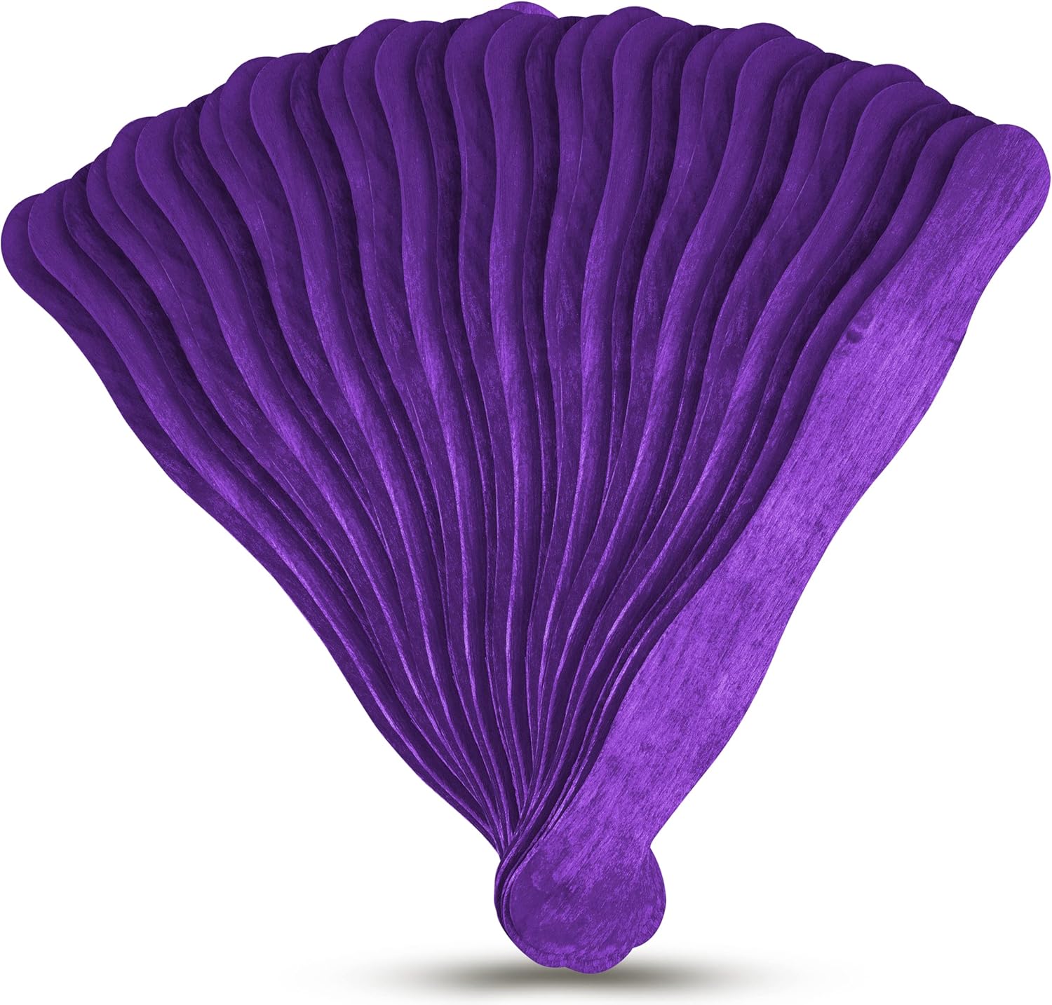 Amazon.com: Manaloom Pack of 200 Curved Craft Sticks - 8" Birchwood ...