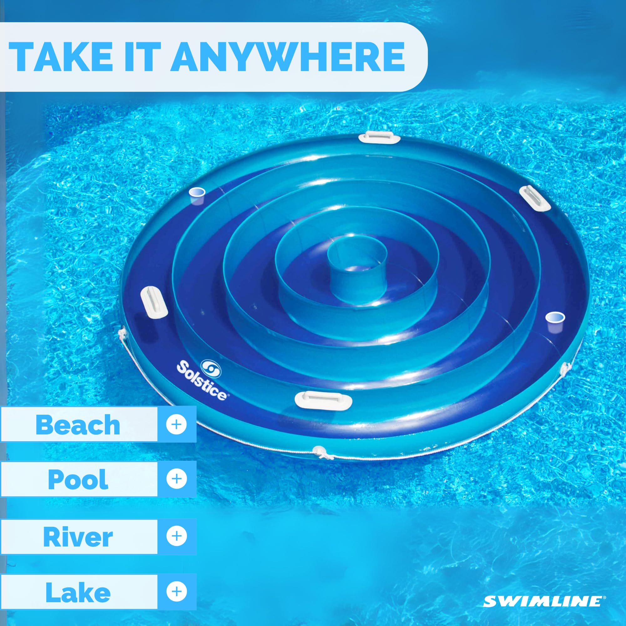 Snapklik.com : SOLSTICE Inflatable Pool Lounger Float For Relaxation ...