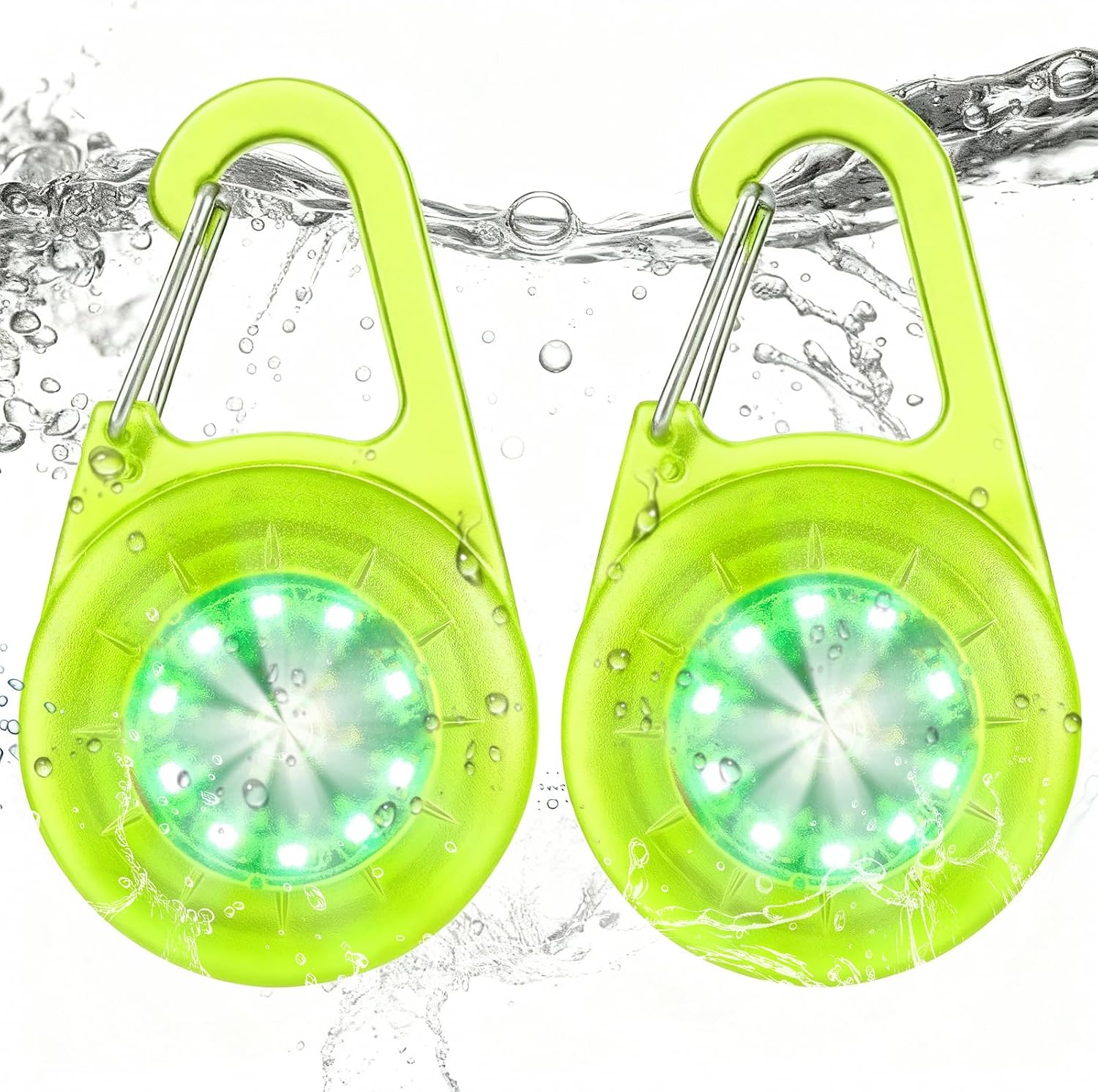 Dog Lights for Night Walking, lP68 Waterproof USB C Rechargeable Dog ...