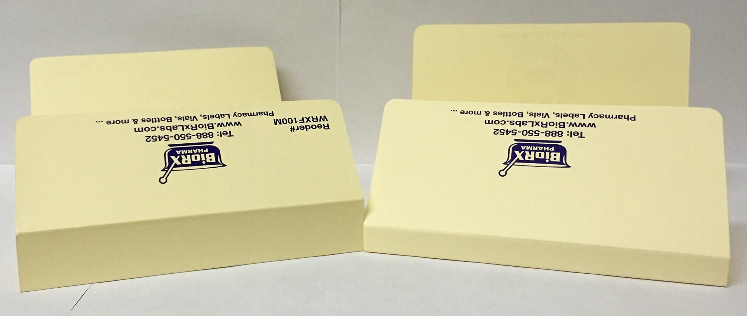 Amazon.com : Pharmacy Prescription Folder - Rx Folder - 1 inch Spine ...