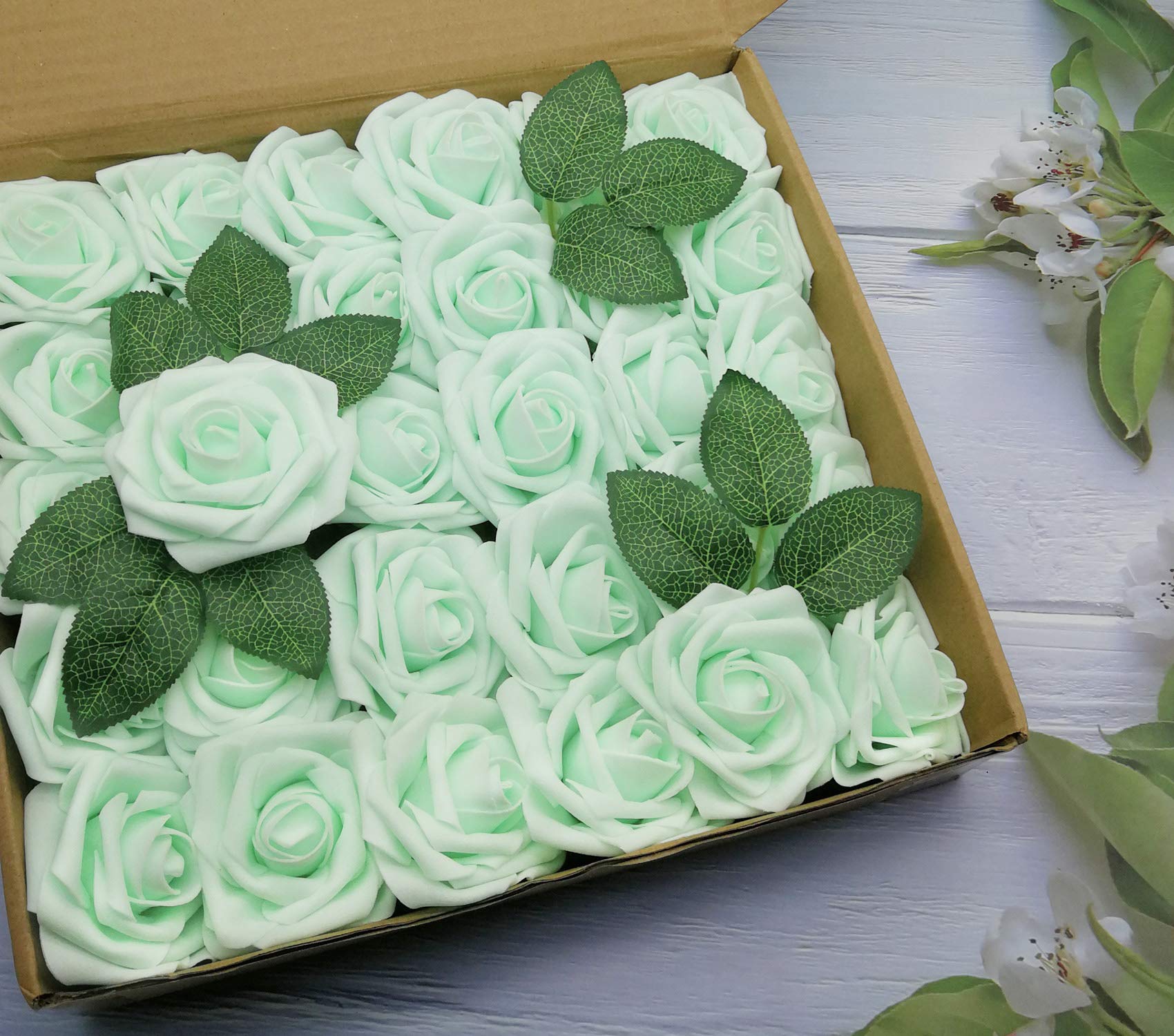 Flores De Color Verde Chocolate Y Menta Para Boda Flores De Pascua
