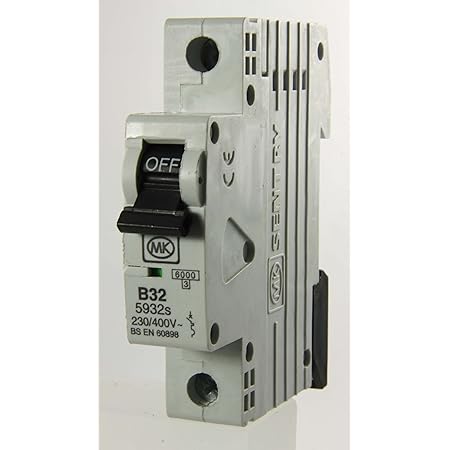 MK 6 AMP TYPE 2 M6 MCB CIRCUIT BREAKER 240V LN 5906 BS 3871 : Amazon.co ...