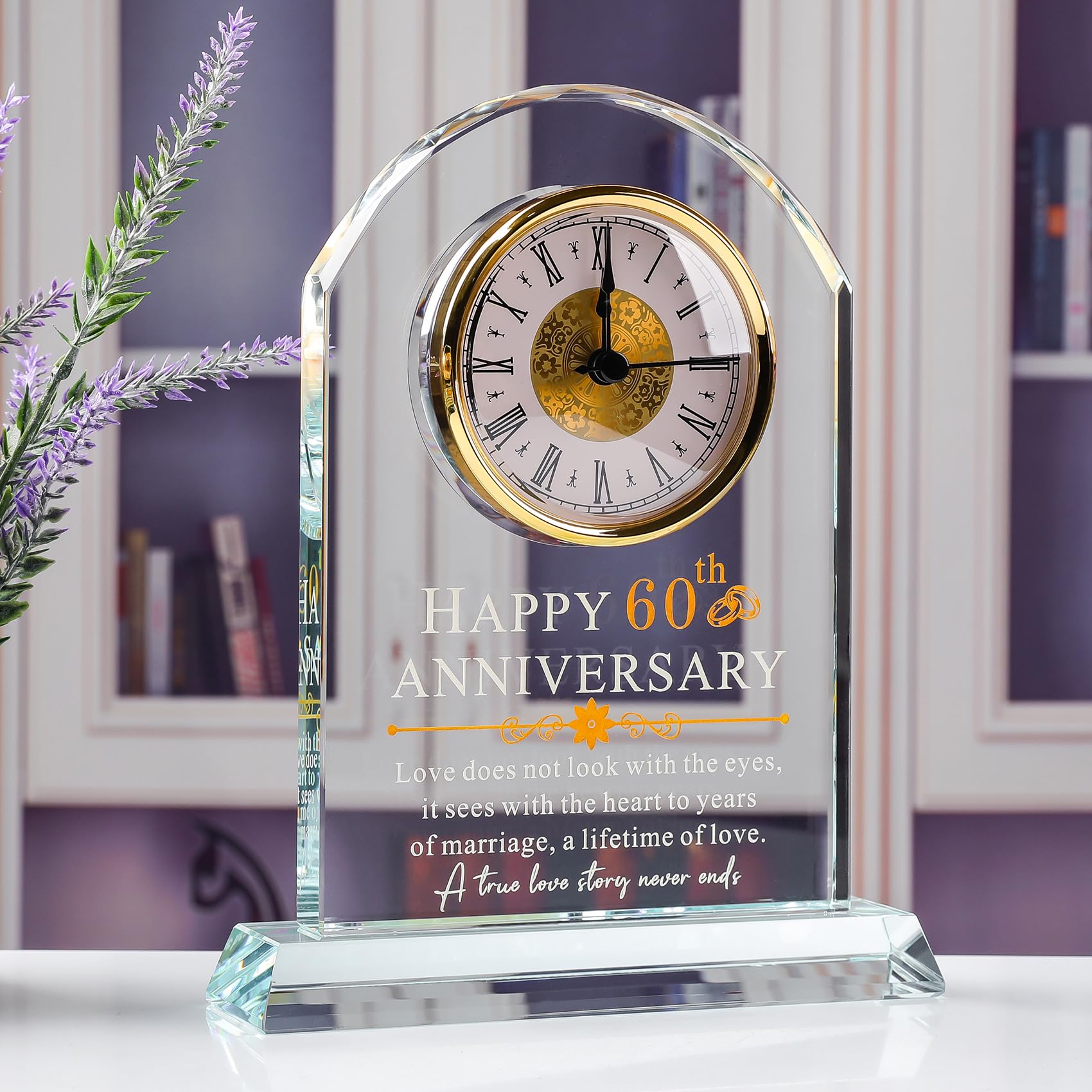 Wedding Anniversary Clocks 10th Year Anniversary Gift Clock