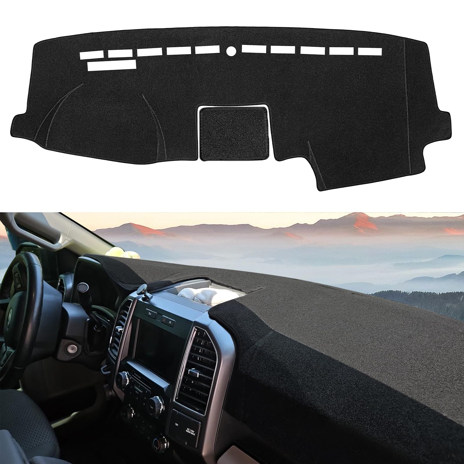 Amazon.com: SKYLOTEC Dashboard Mats Dash Covers Pad Compatible with ...