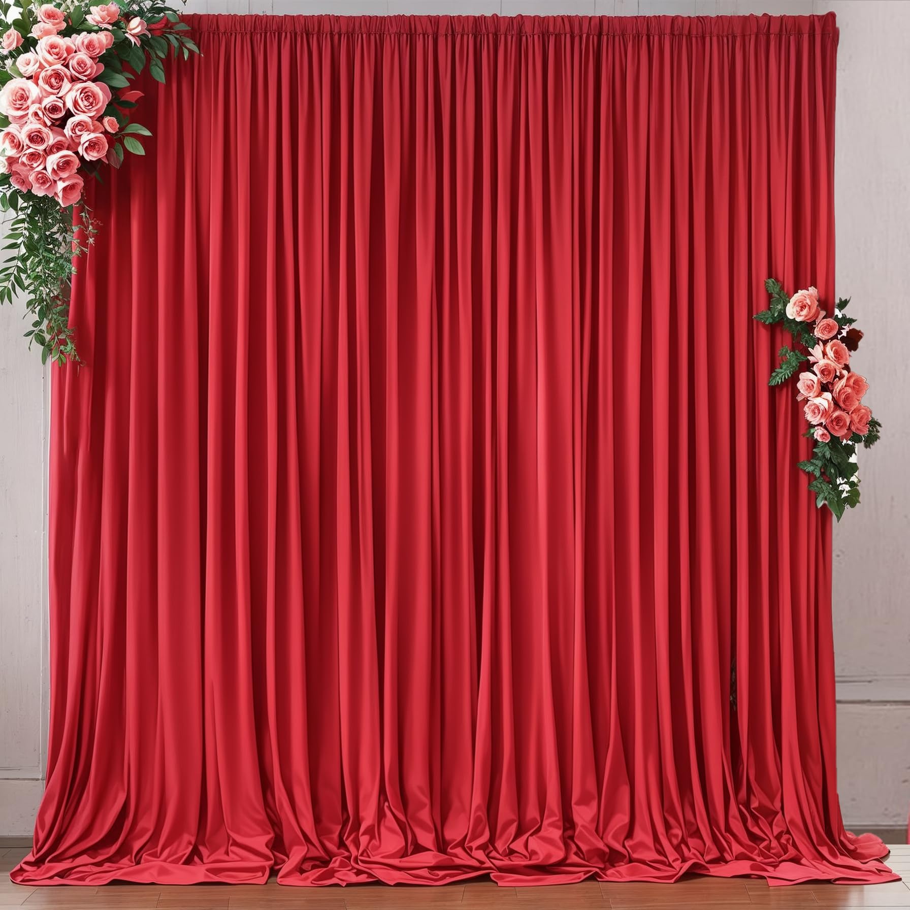 Cortinas De Toile Rojas Deertweet Home Cortinas Rojas Moderno
