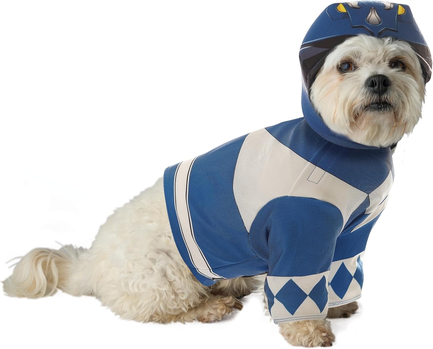 Amazon.com : Blue Power Ranger, Pet Costume, Medium : Pet Supplies