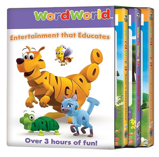 Amazon.com: WordWorld 3pack: Bear/Ant/Boppin : WordFriends, WordWorld ...