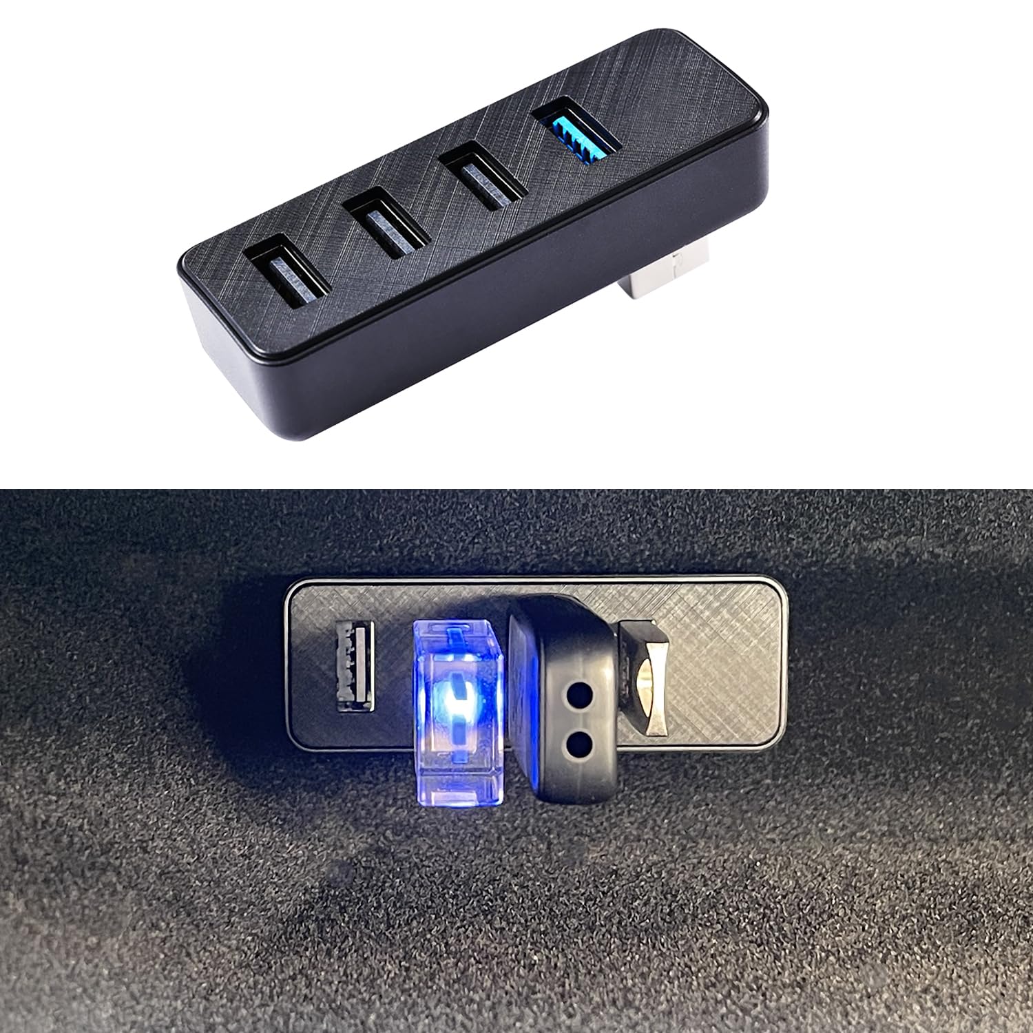 Buy Glove Box USB Hub for Tesla Model 3 Highland 2024 and Tesla Model 3 ...