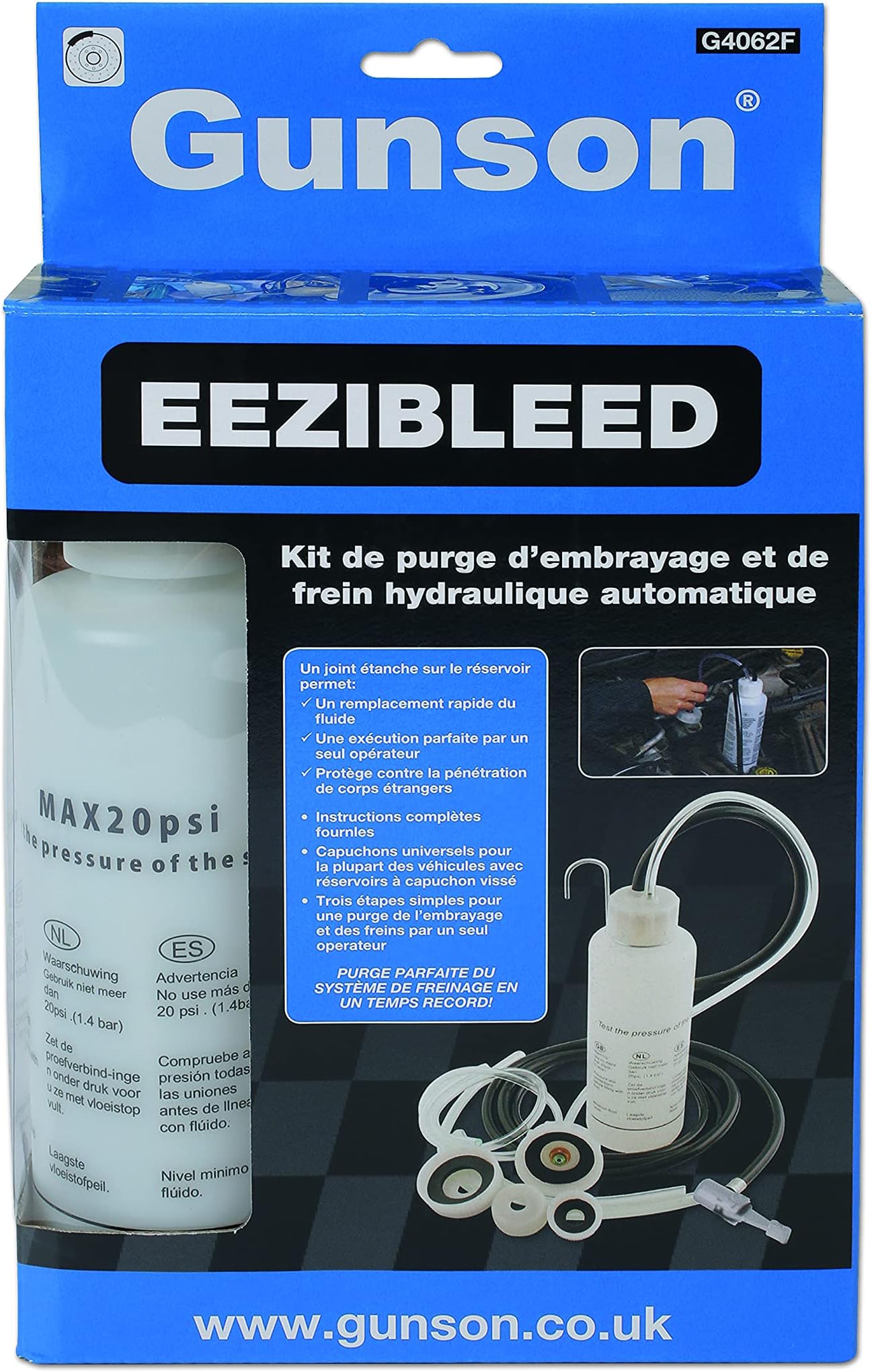 Gunson G4062 Eezibleed Kit : Amazon.co.uk: Automotive