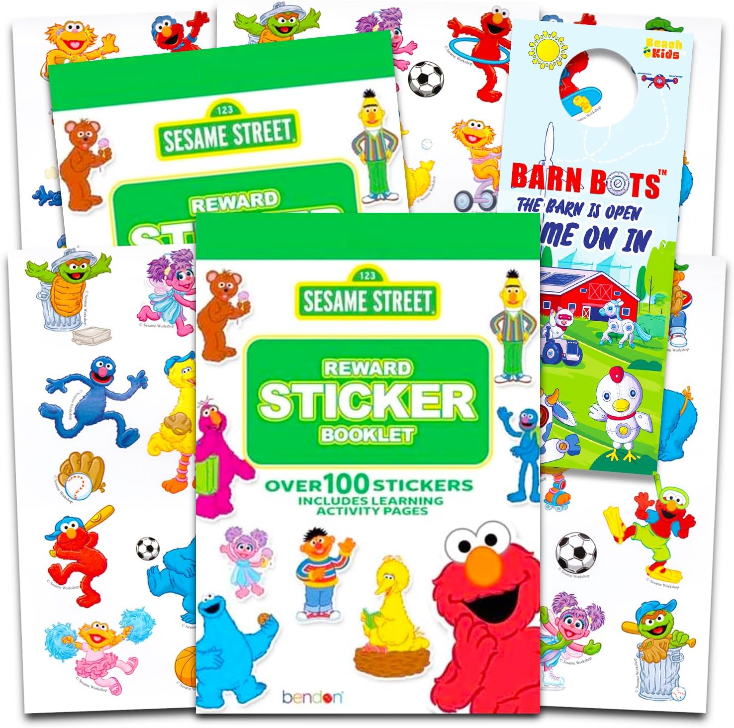 Amazon.com: Bendon Sesame Street Sticker Activity Book : Toys & Games