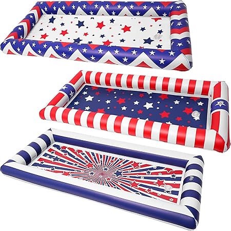 Amazon.com | Woanger 3 Pcs Patriotic Inflatable Buffett Cooler ...