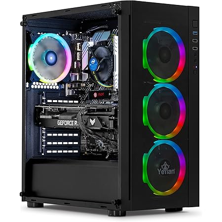 Amazon.com: IPASON Computadora de escritorio para juegos – Intel Core i5 12400F 2.5 GHz, NVIDIA ...
