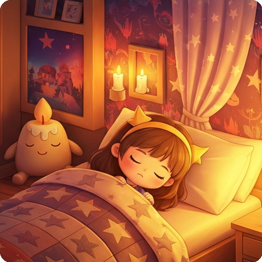 Sleepy Mirabel Magic: Soft Accordion Rain for Fire TV & Fire Tablet ...
