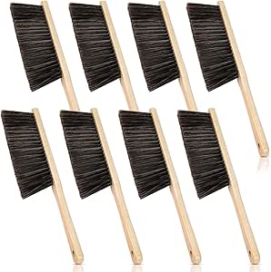 Amazon.com: Tioncy 8 Pieces Wooden Dust Brush Bulk Hand Broom Bench ...