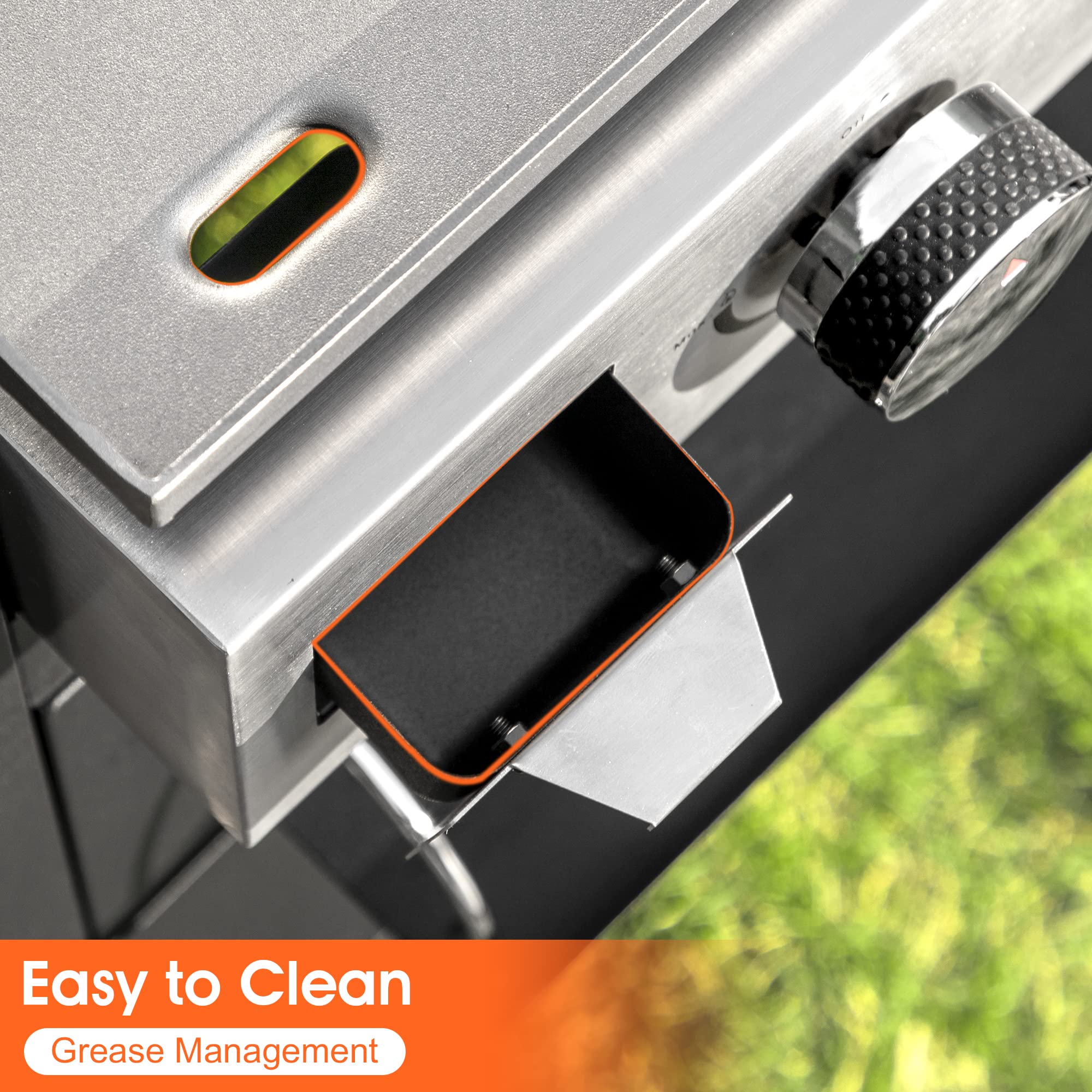 Snapklik.com : MFSTUDIO Flat Top Gas Griddle Grill