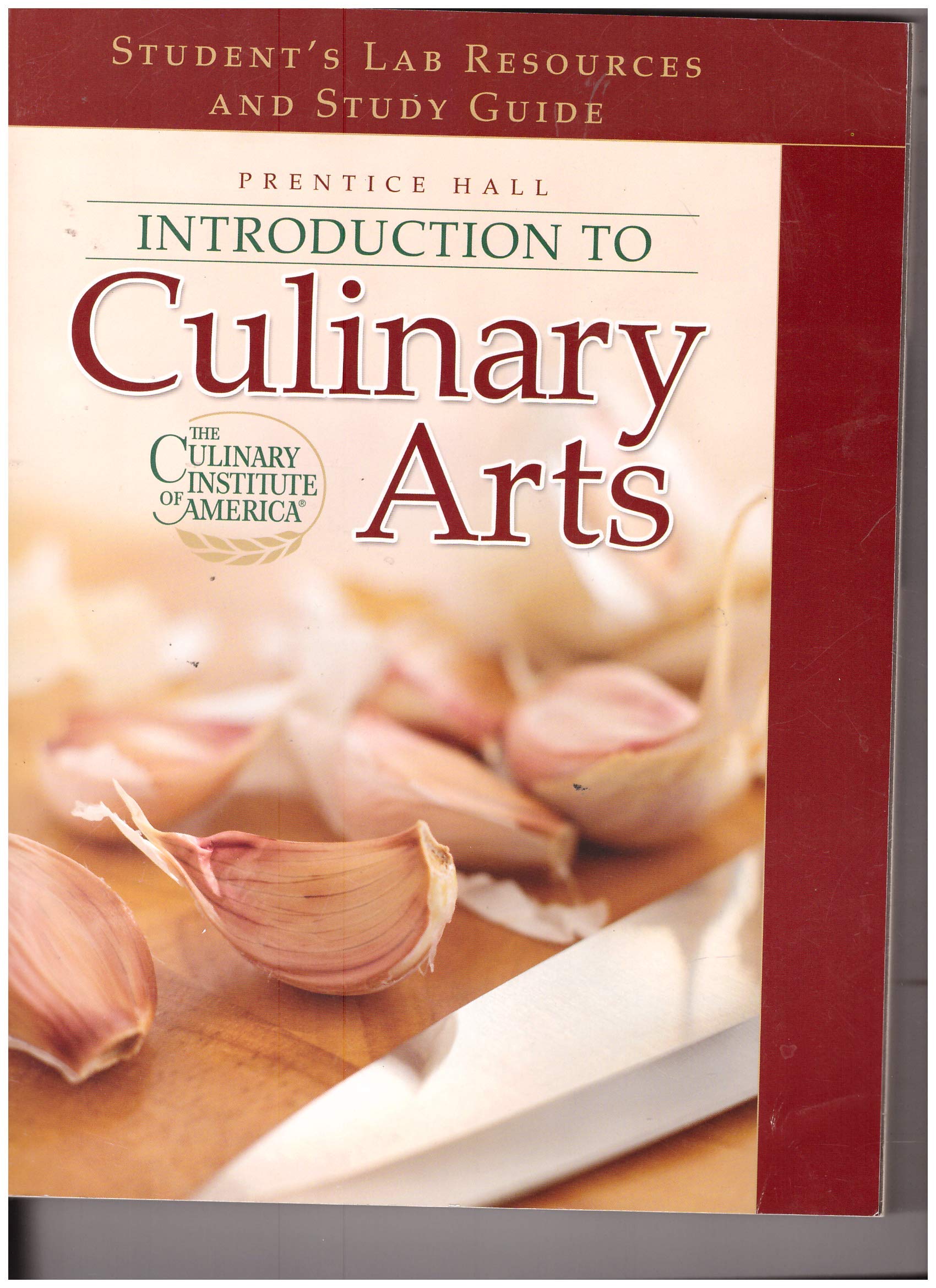Prentice Hall Introduction to Culinary Arts Student's Lab Resources and ...