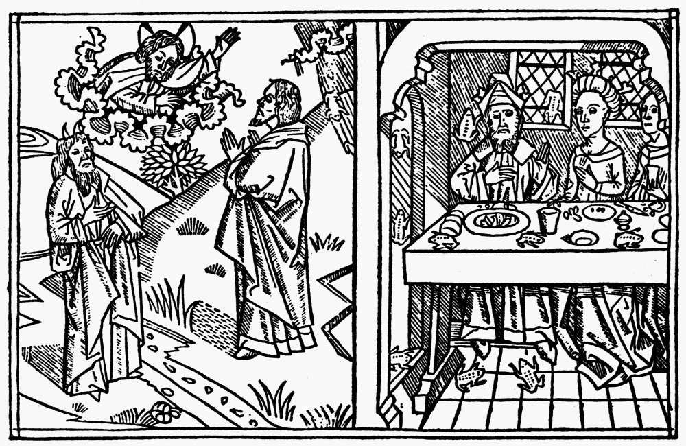 Moses Plague Of Frogs