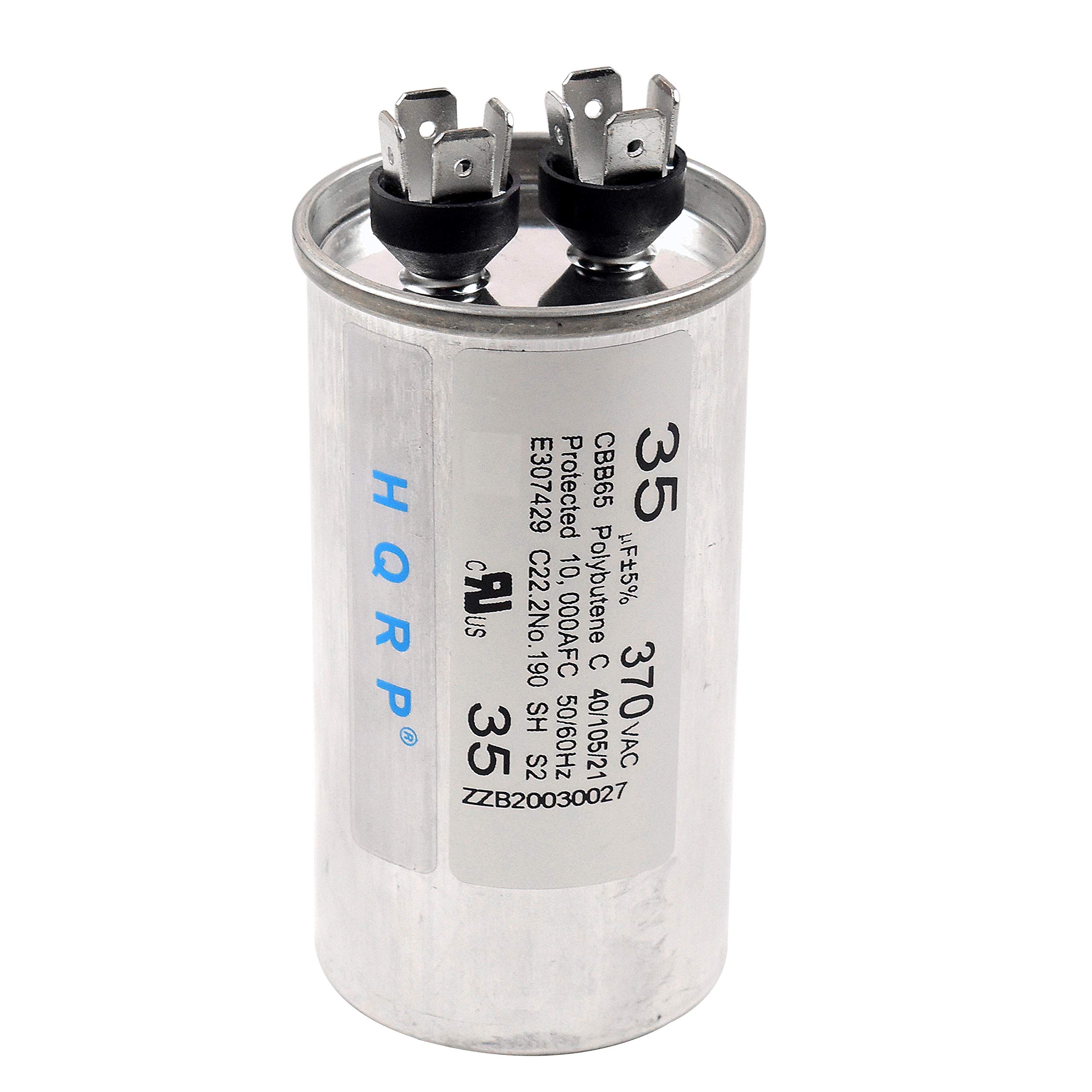 Snapklik.com : 35uF 370V Run Capacitor AC Electric Motor Start HVAC ...