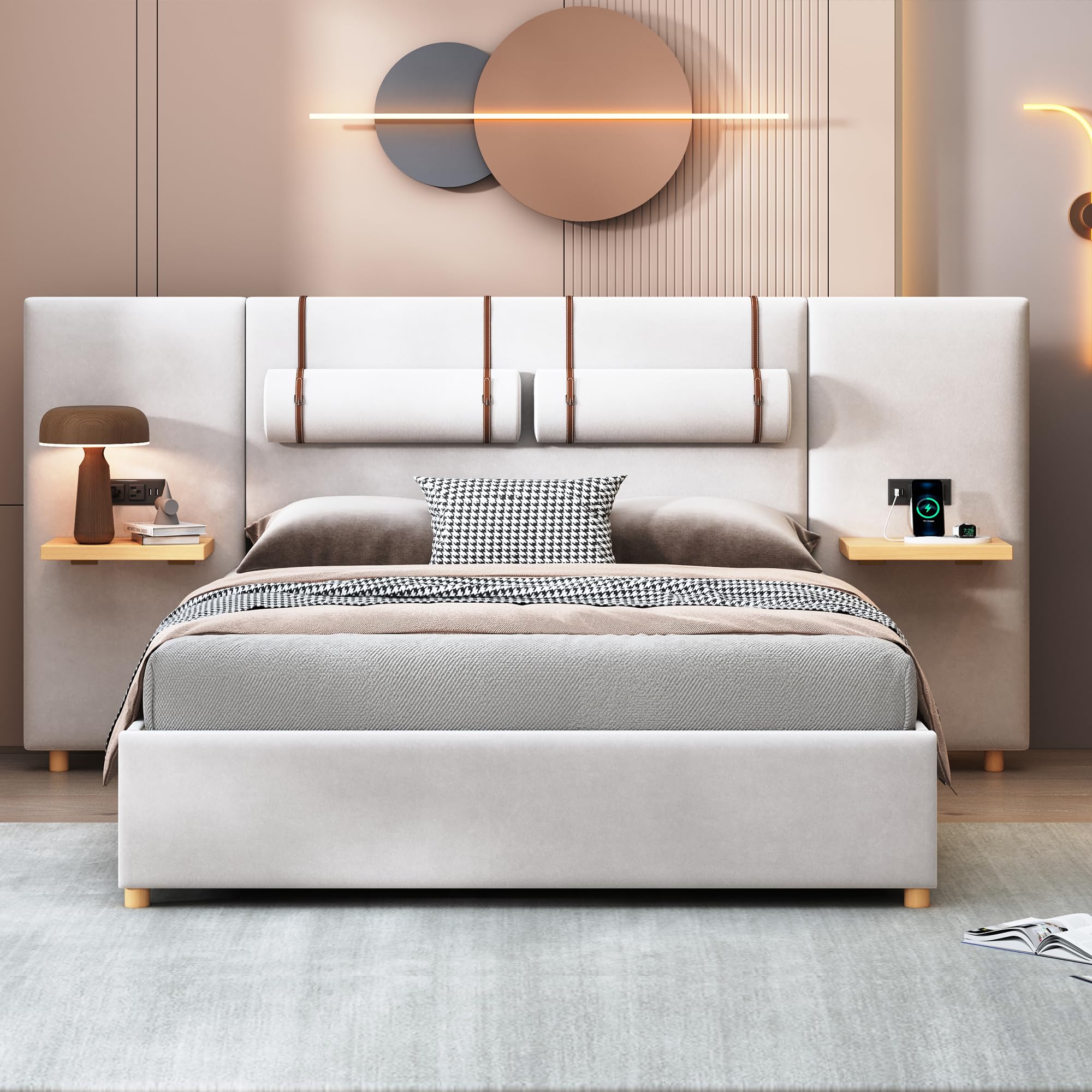 Ultra Modern Double Beds ComfoRest Modern 4FT6 Double Bed | Durable