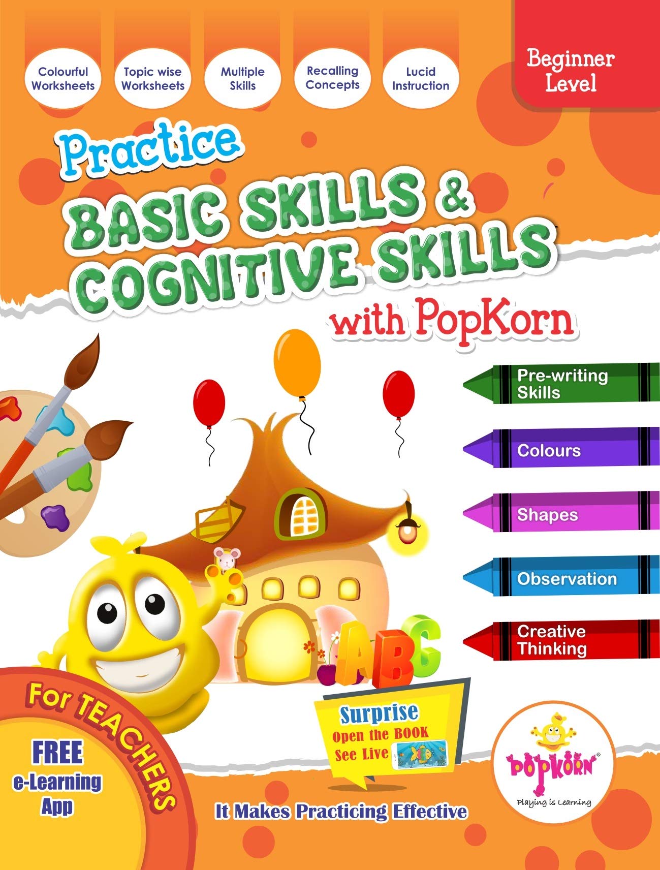 Buy Nursery Basic & Cognitive Skills Worksheet Book Online at Low ...