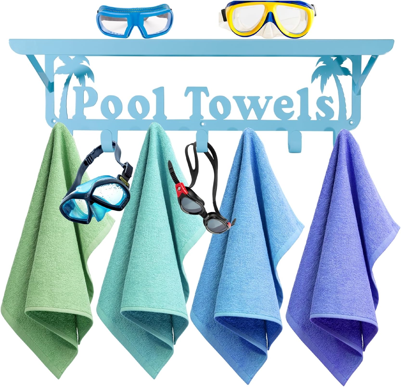 Amazon.com: Pool & Spa Towel Rack Bronze Premium Extra Tall Towel Tree ...