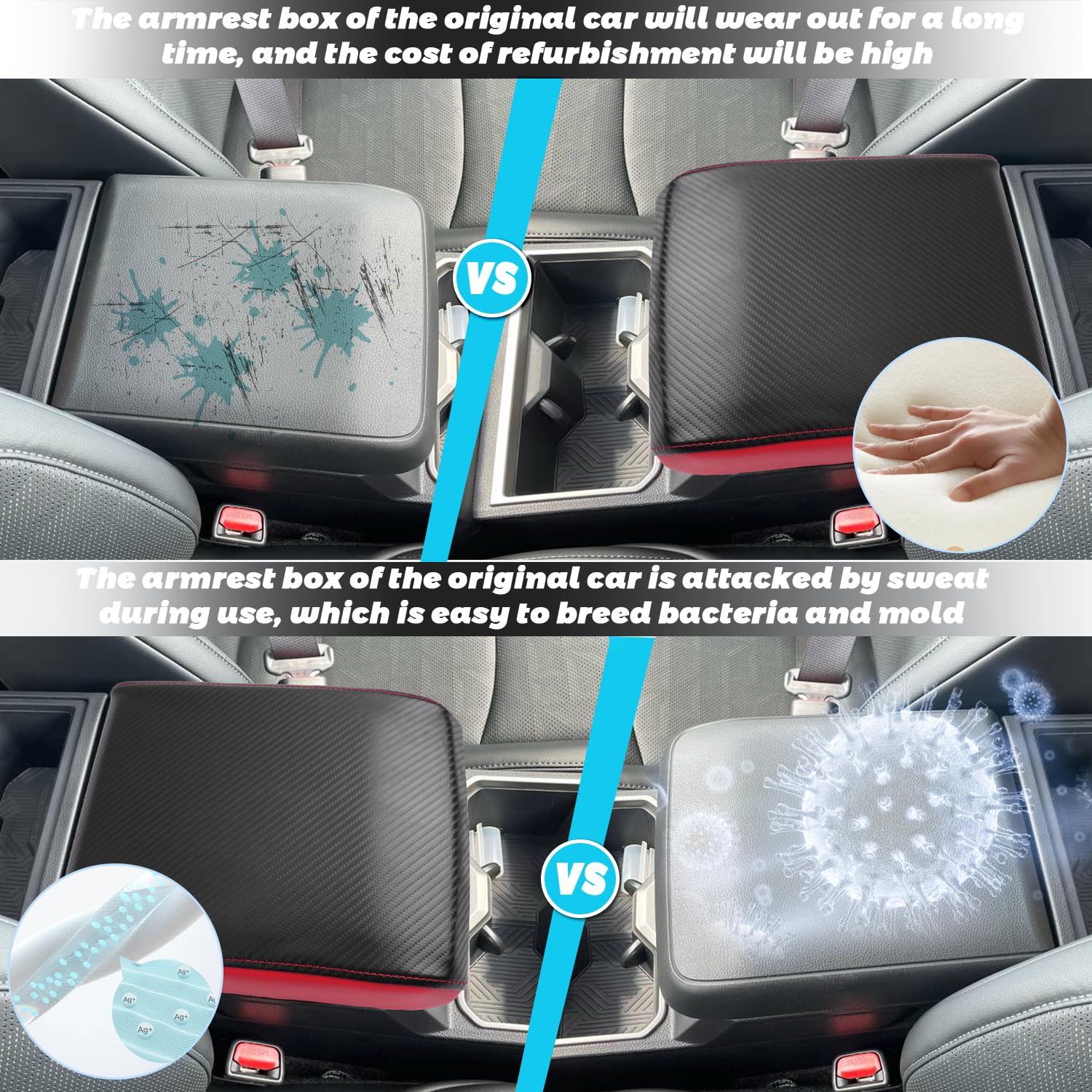Snapklik.com : 2024 2025 Tacoma Center Console Cover For 2024 2025 ...